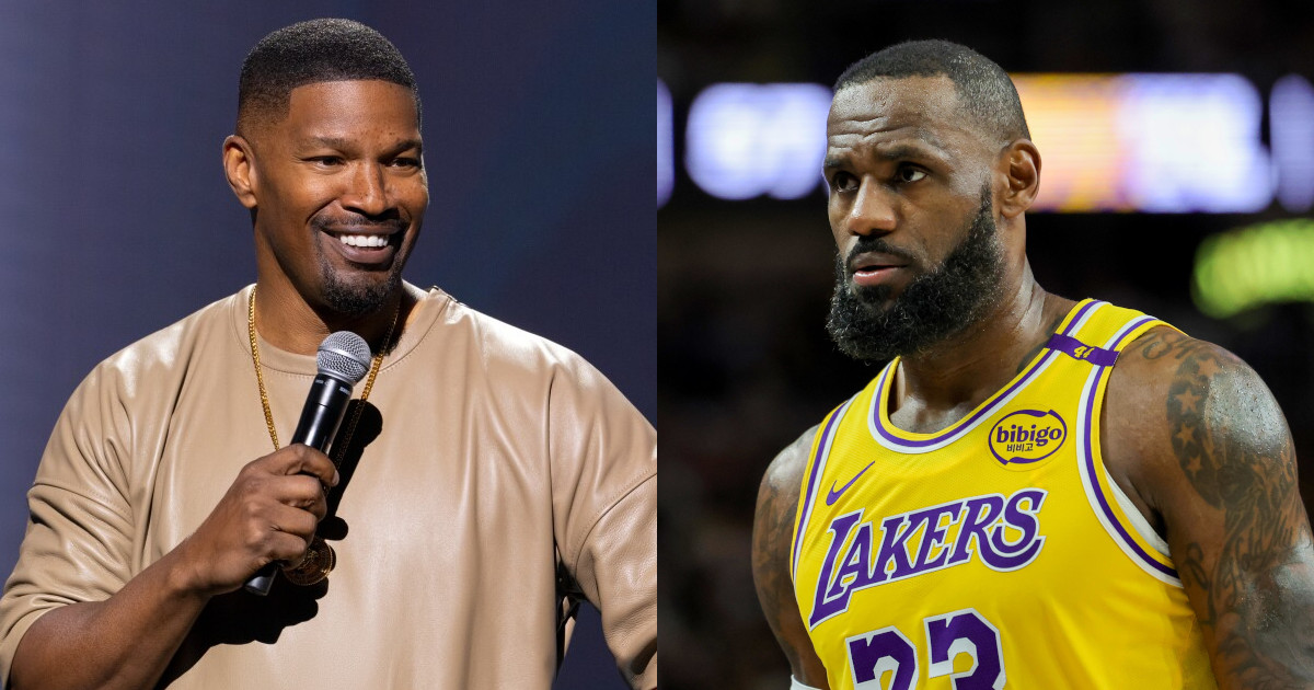 Jamie Foxx Defends LeBron James: “He Carried This League for 20 Years”